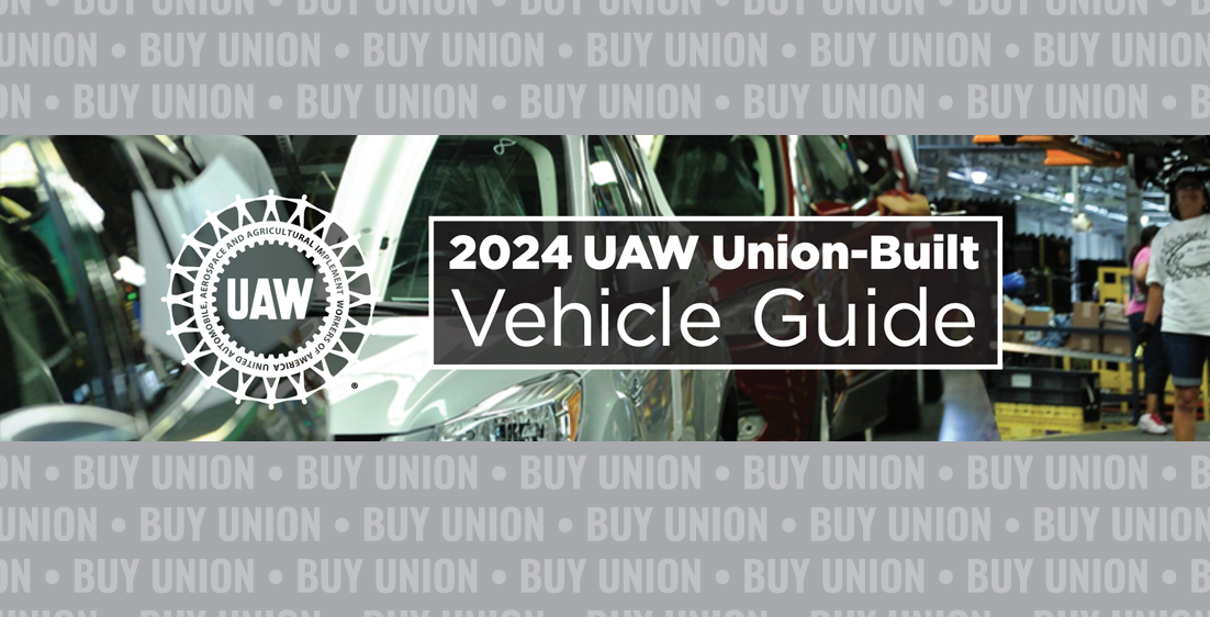 2024 UAW Union-Built Vehicle Guide - USA Works