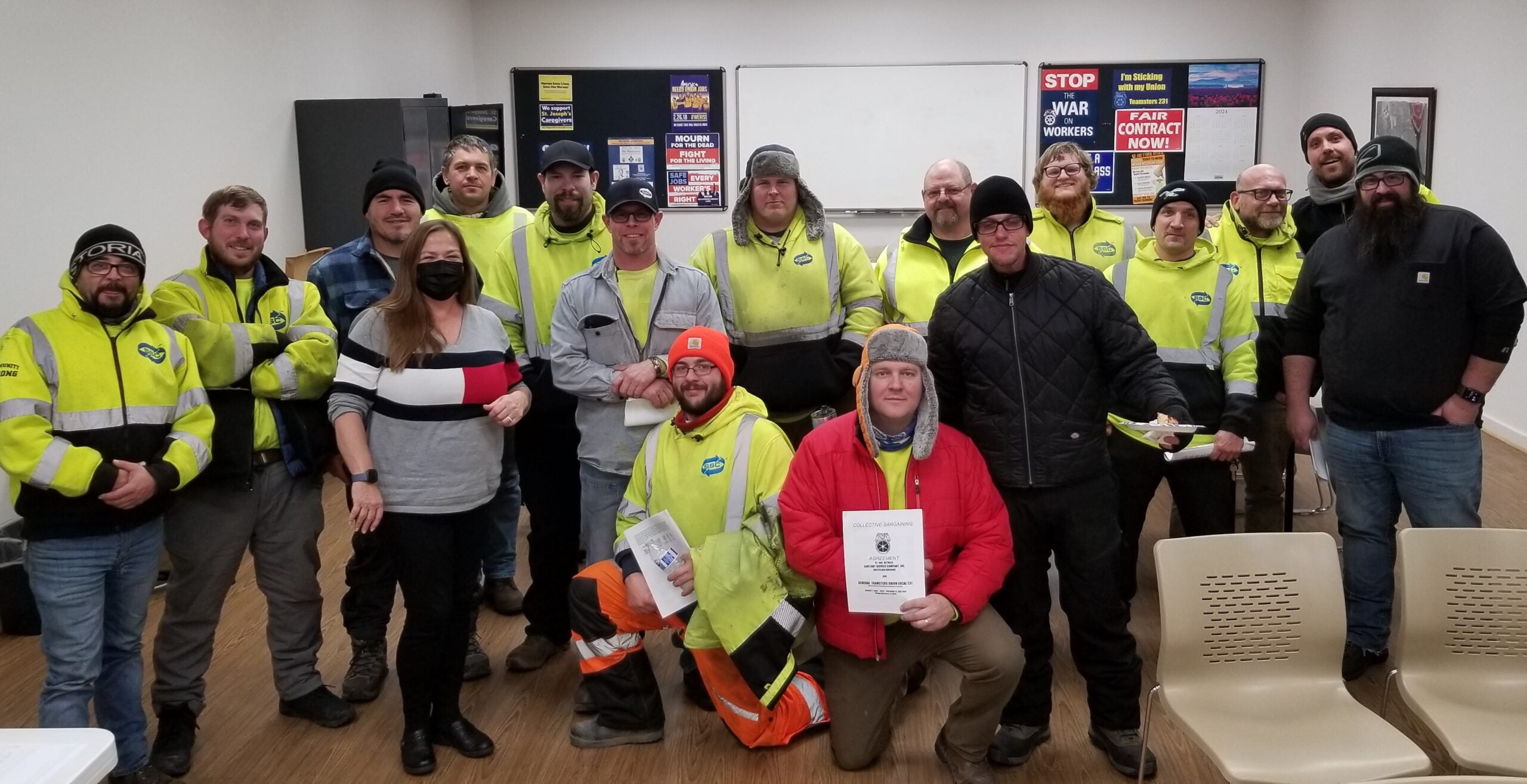 Teamsters Overwhelmingly Approve New Contract at Sanitary Co. - USA Works