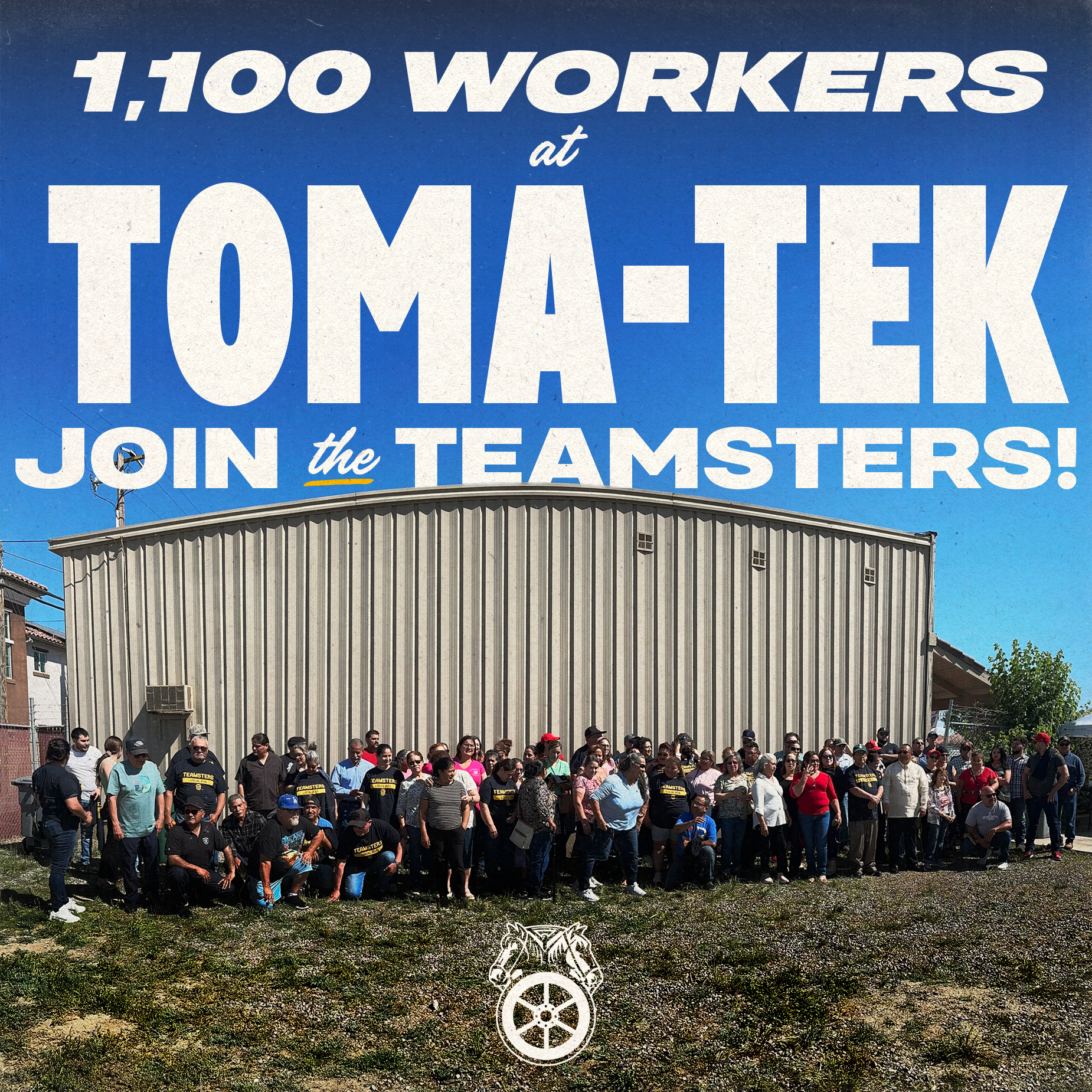 TomaTek Workers in California Join Teamsters Union - USA Works