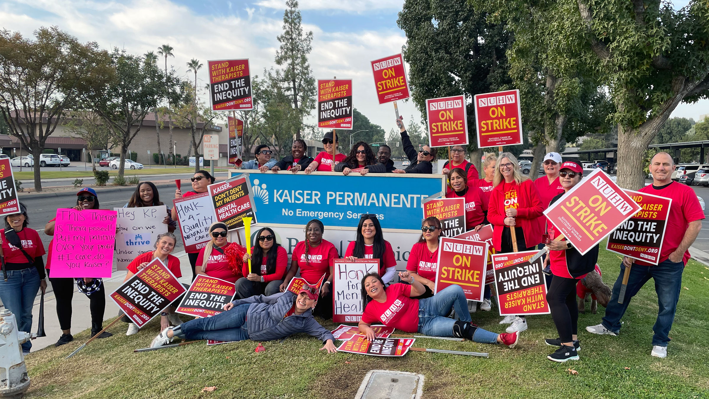 Kaiser Mental Health Workers Strike Continues with Pickets in ...