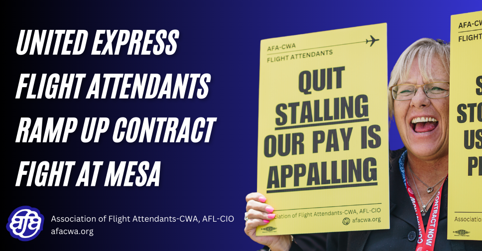 Mesa Air Flight Attendants Demand Fair Contract Amid Negotiations - USA ...