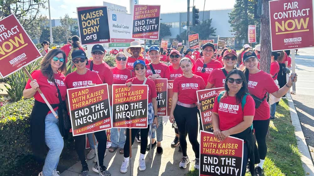 Healthcare Workers Unite for First Union Contract Negotiations - USA Works