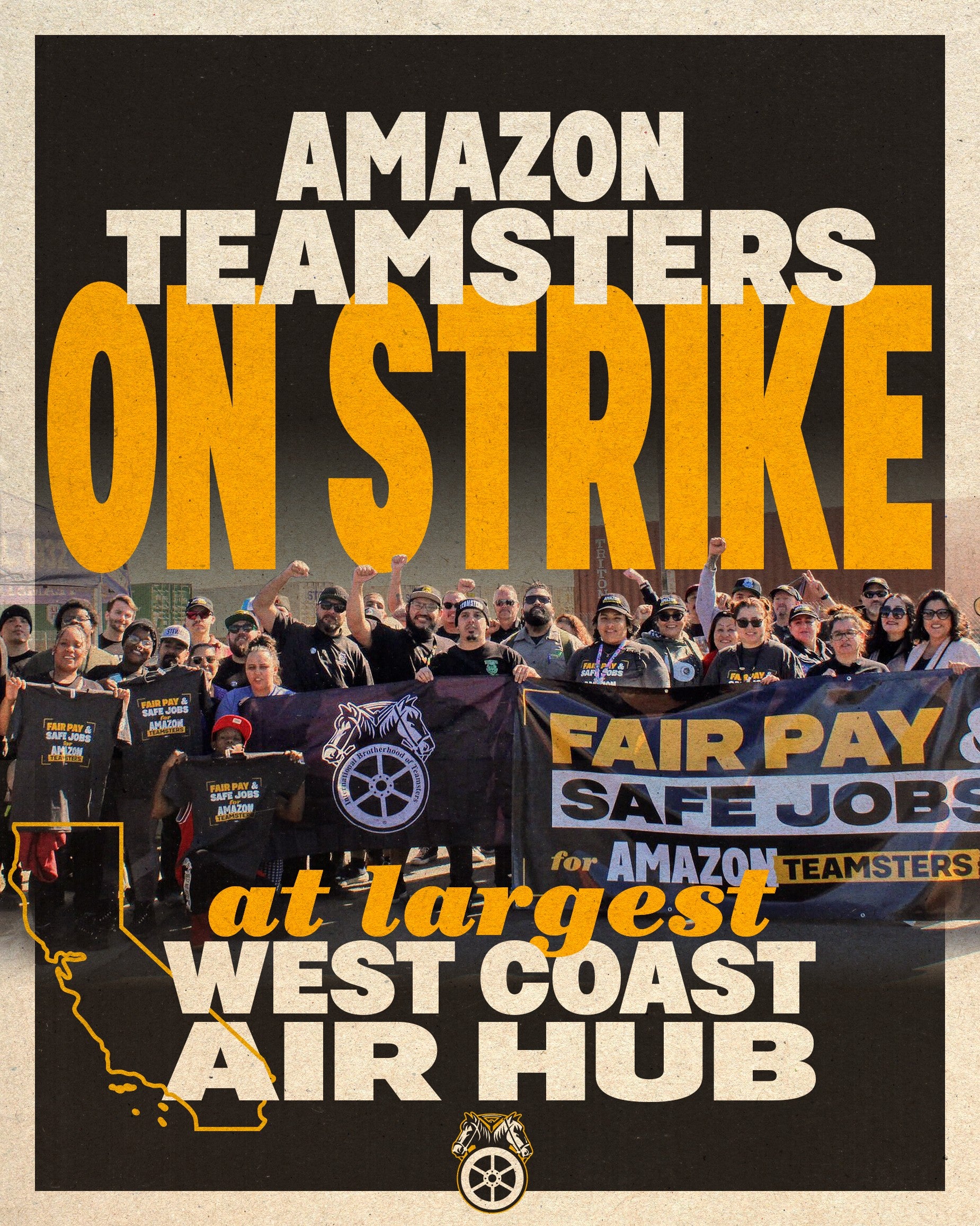 Amazon Teamsters Strike for Fair Wages and Safer Work Conditions - USA ...