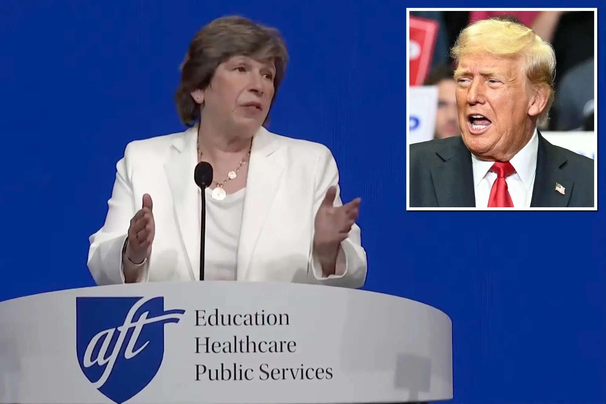 AFT President Weingarten Criticizes Trump's Address to Congress - USA Works