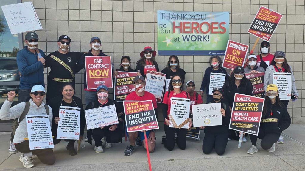 Kaiser Workers Begin 5-Day Hunger Strike for Mental Health Reform - USA ...