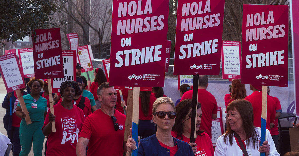 UMC Nurses Plan Third Strike as Contract Talks with LCMC Health Stall ...