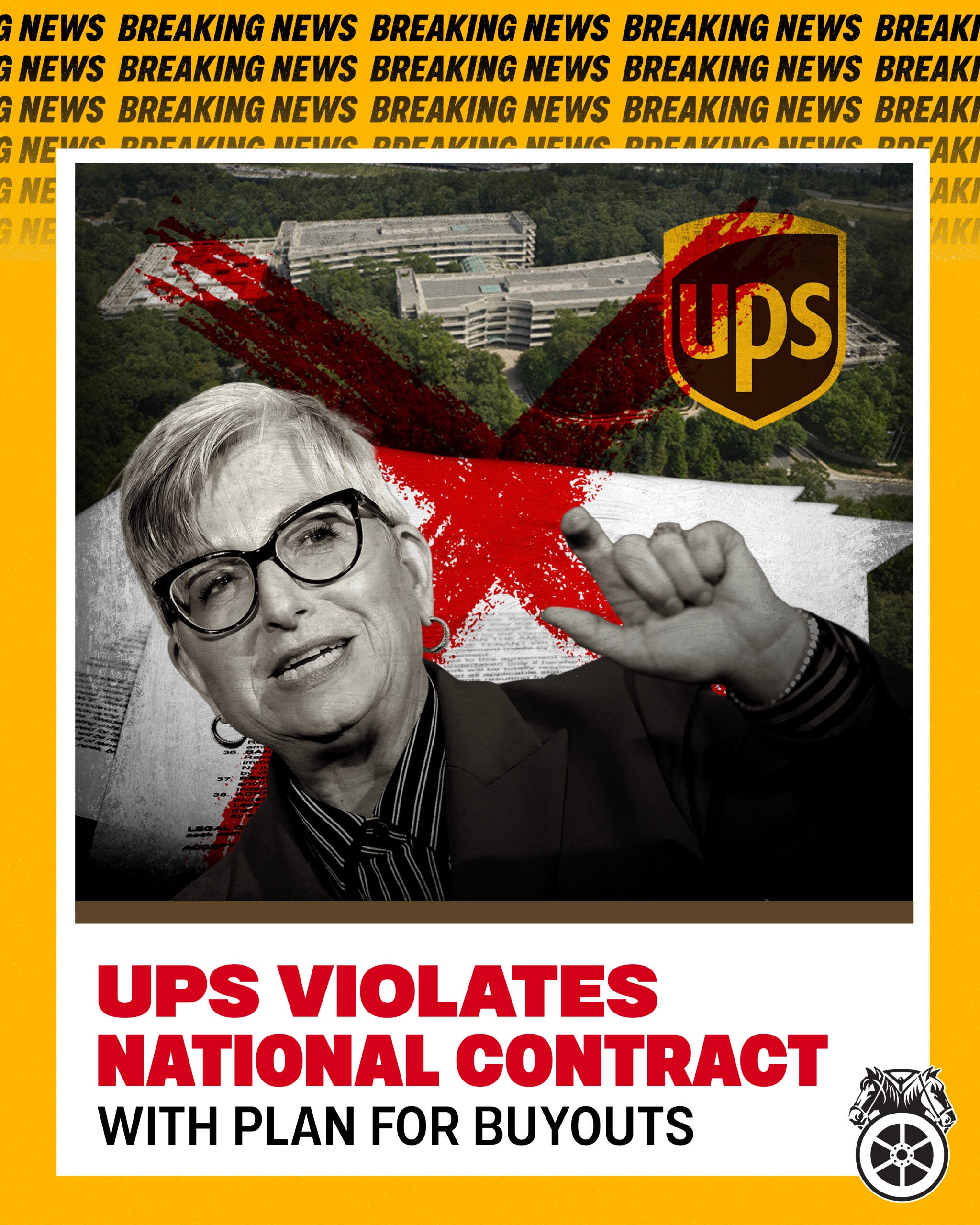 Teamsters Challenge UPS Over Illegal Employee Buyout Plan - USA Works
