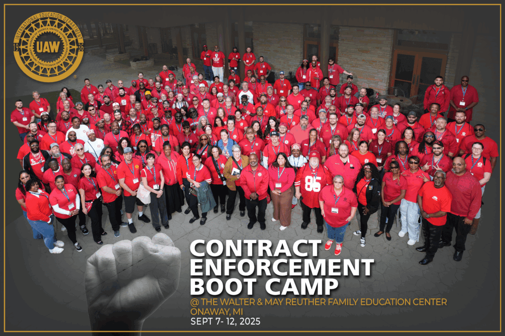 UAW Contract Enforcement Boot Camp Equips Delegates for 2025 Challenges ...