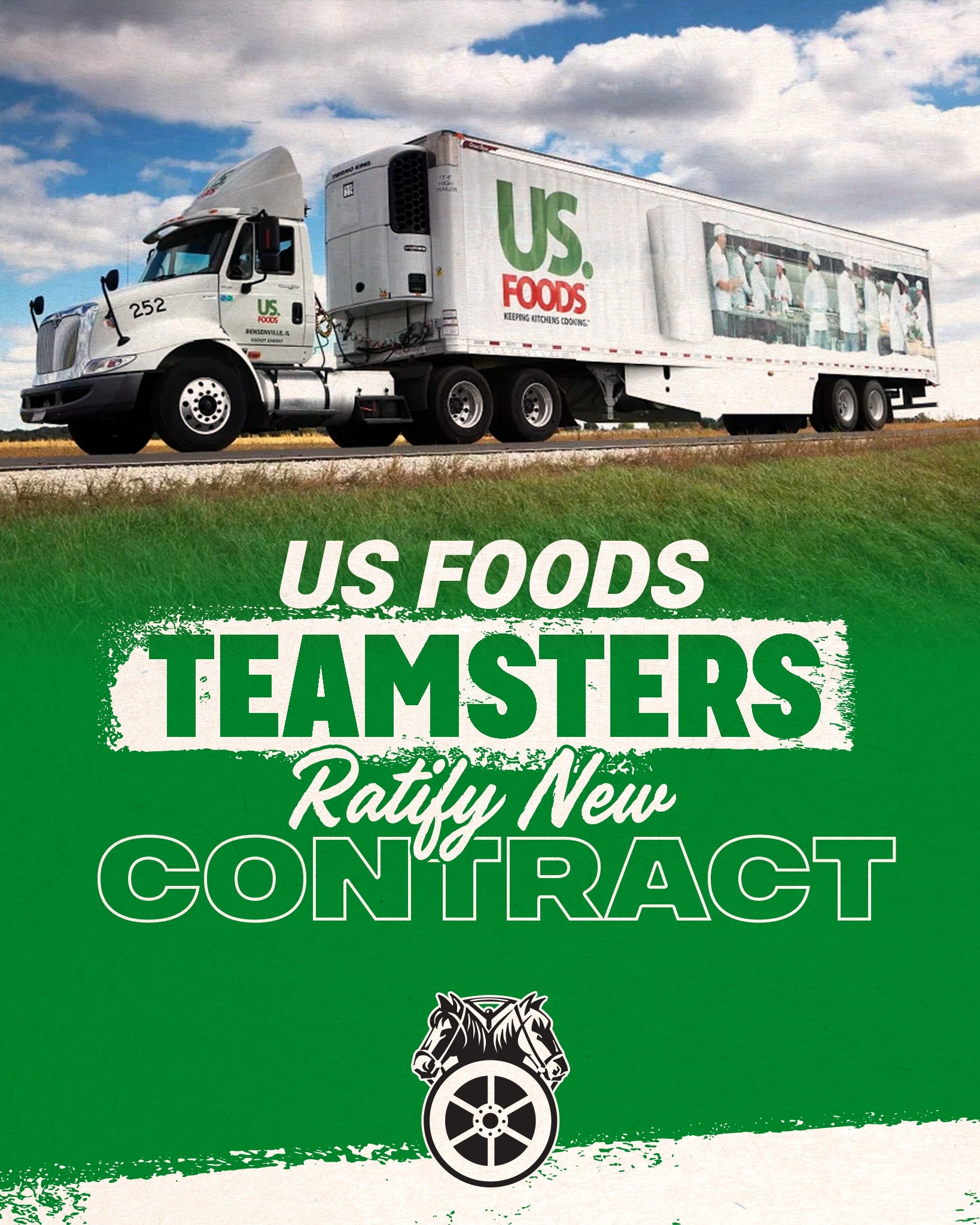 Teamsters Secure Strong Contract for US Foods Drivers in Five States ...
