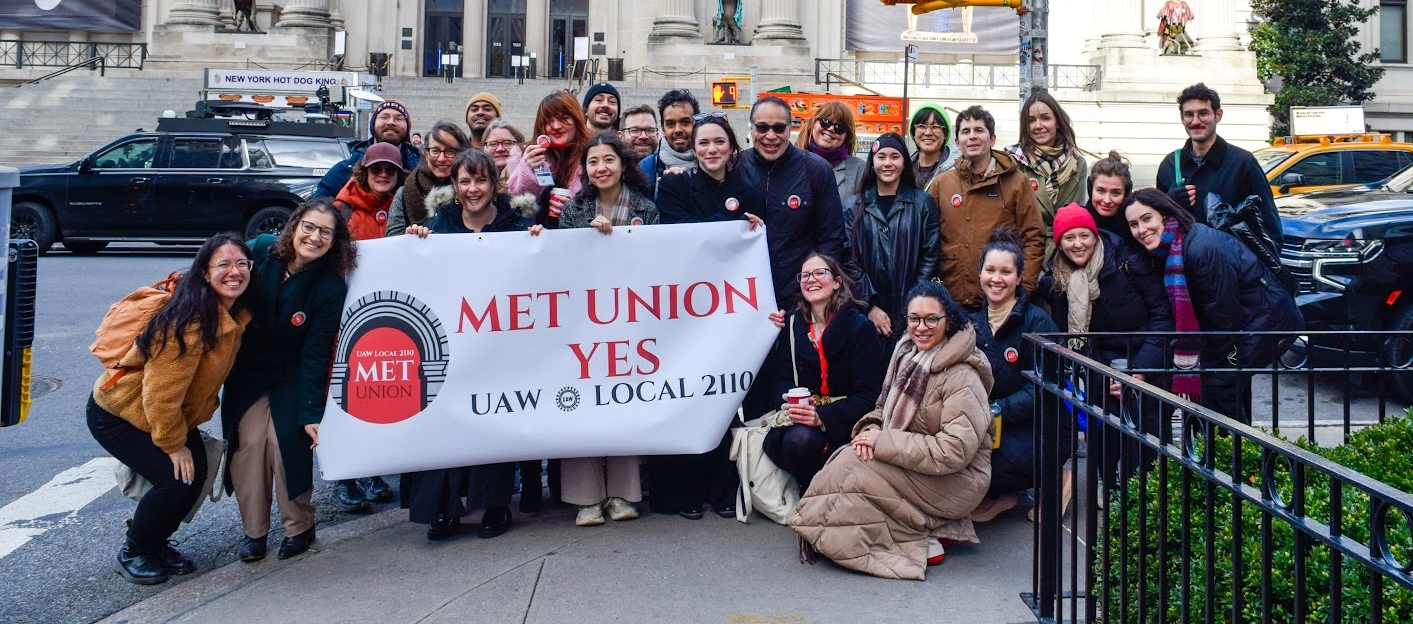 Met Museum Staff Vote to Unionize with UAW Local 2110 in Historic Move ...