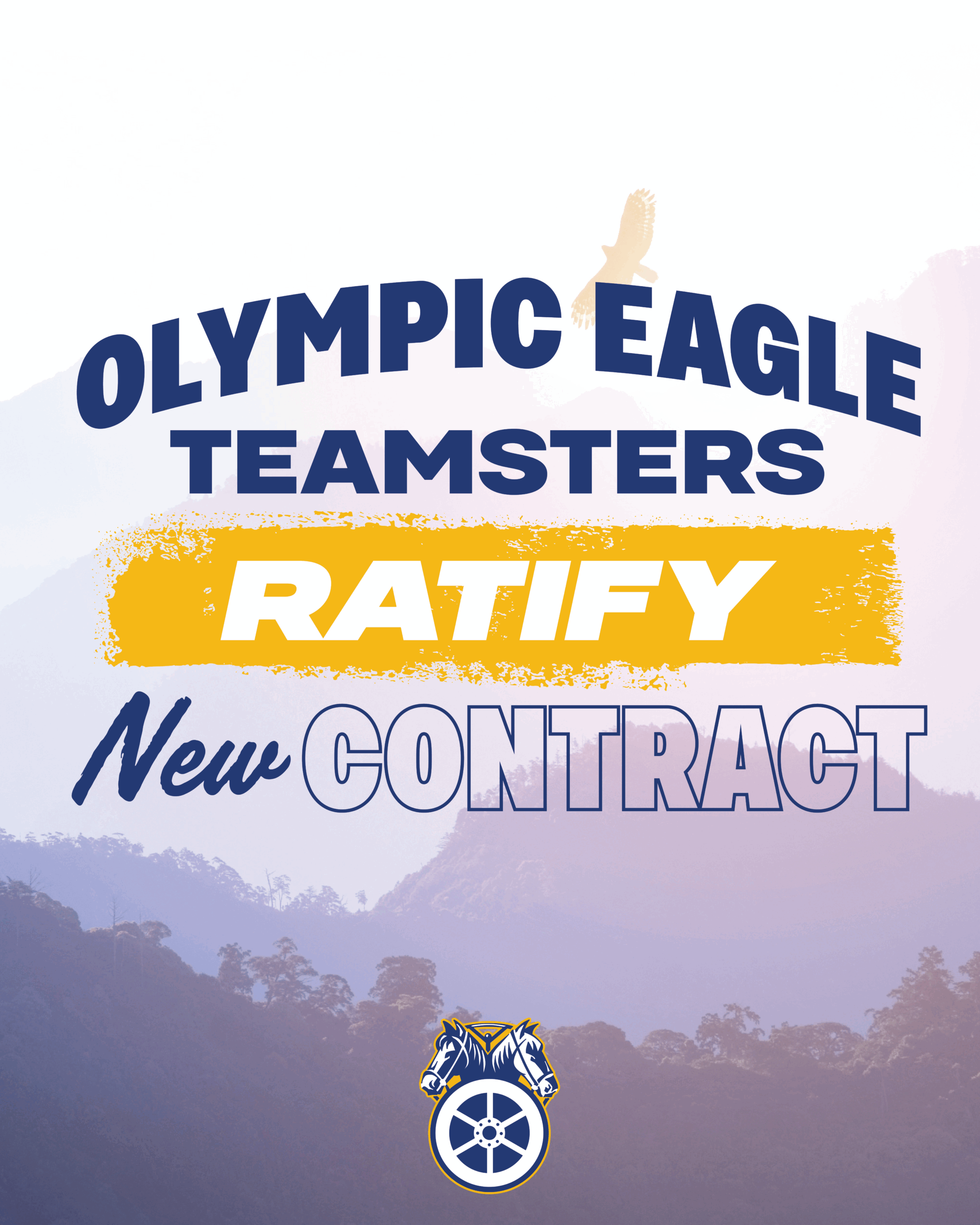 Teamsters Local 313 Secures New Contract with Olympic Eagle - USA Works