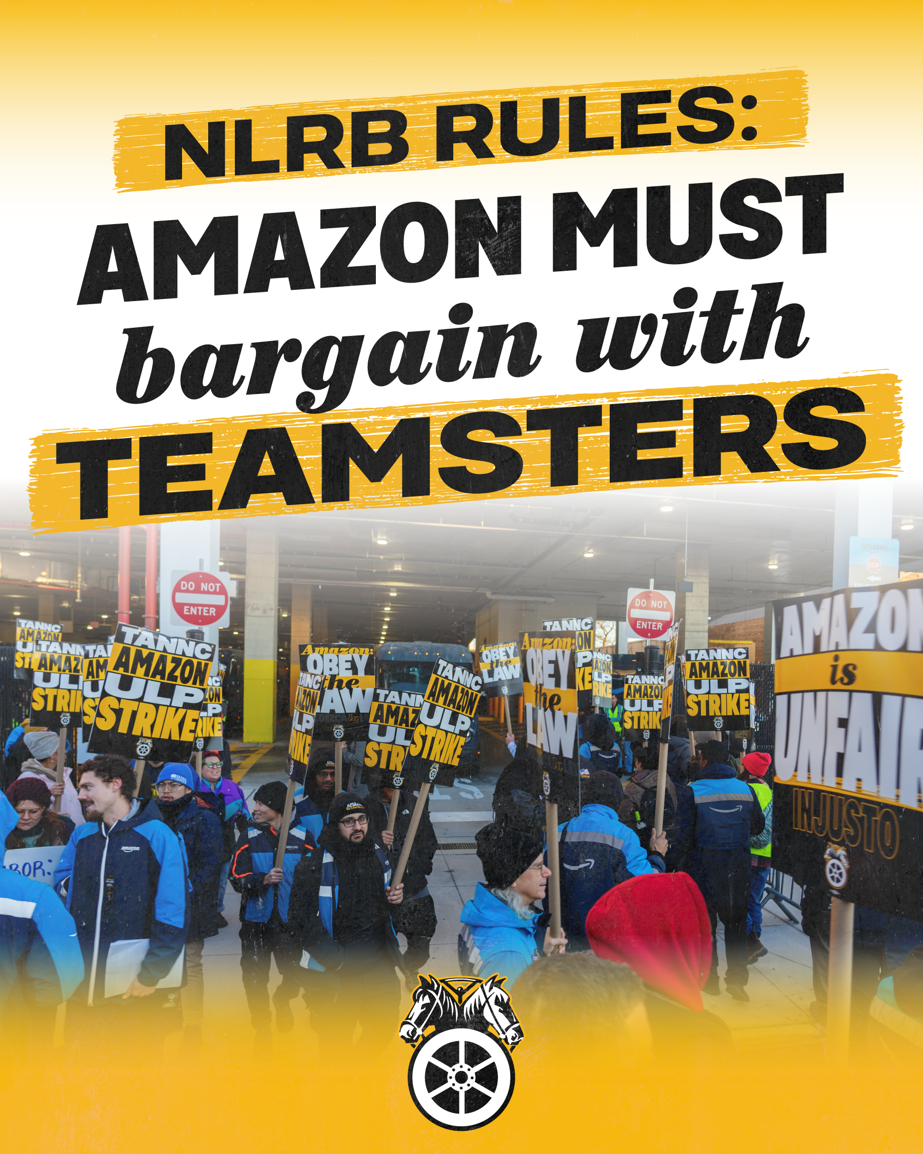 NLRB Orders Amazon to Recognize Staten Island Teamsters Union - USA Works