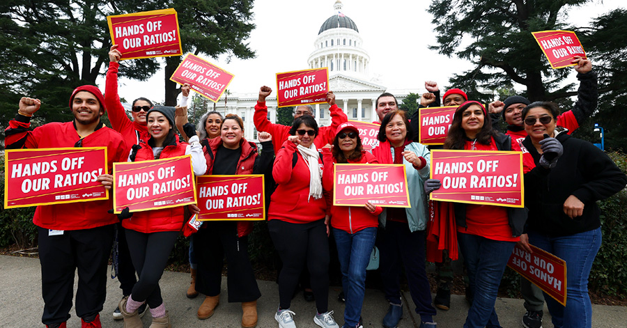 California Nurses Celebrate Implementation of Safe Staffing Ratios in ...